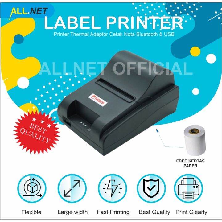 PRINTER THERMAL BLUETOOTH 80MM C80BT DESKTOP USB - CETAK KASIR STRUK ...