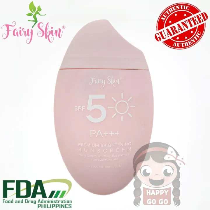 ORIGINAL Fairy Premium Brightening Sunscreen 50g spf50 | Lazada PH