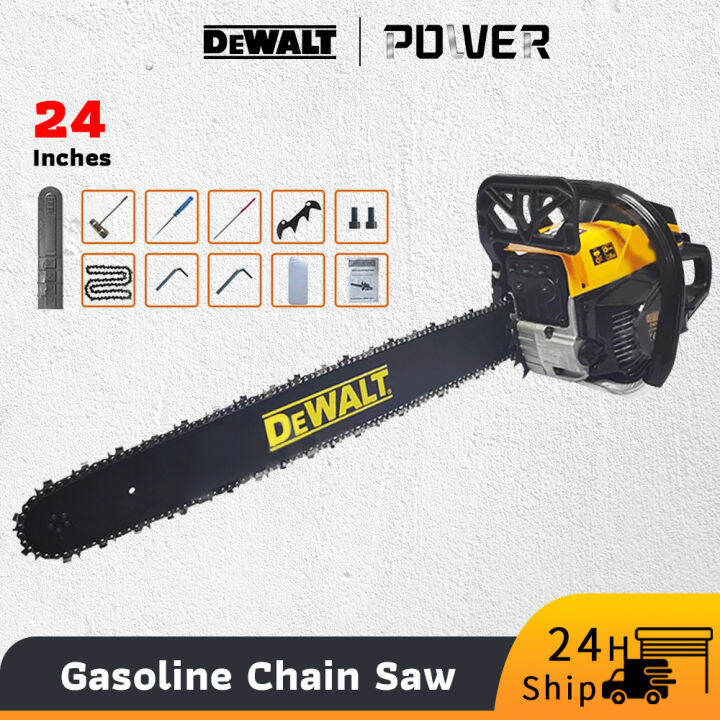 New Dewalt Gasoline saw 20" 22" 24" inches Mini saw Portable High Power ...
