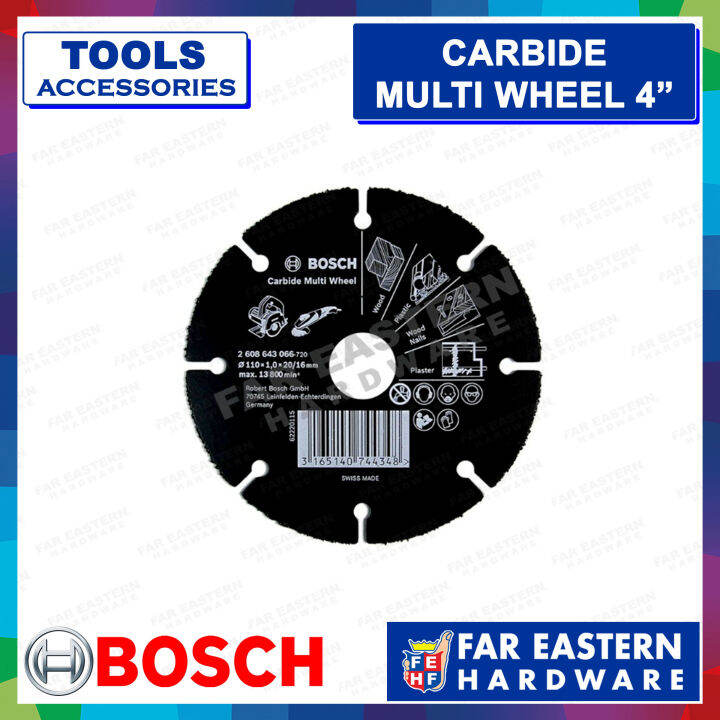 BOSCH Carbide Multi Wheel 110mm #2 608 643 066 FAR EASTERN HARDWARE AC ...