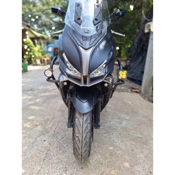 Kymco Xciting S 400i - Half Crash Guard Design 2 with Powder Coating ...