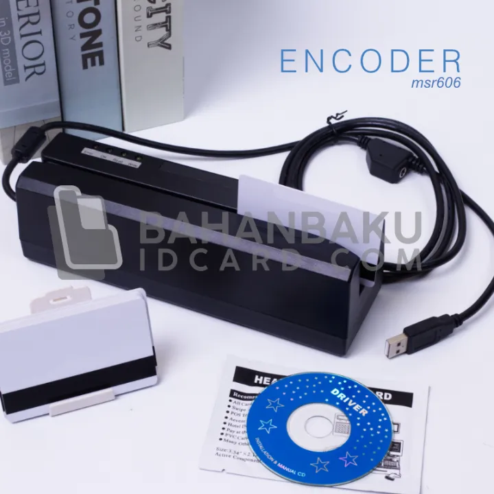 MSR606 Magnetic Stripe swift Card Reader Writer Encoder Credit Magstrip ...