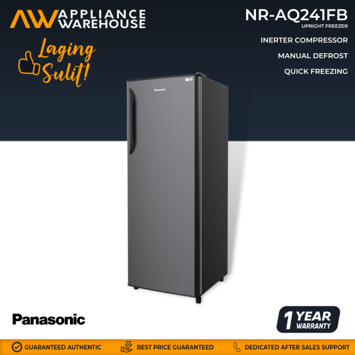 Panasonic Nr Aq241fb 8 0 Cu Ft Direct Cool Inverter Upright Freezer