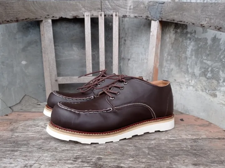 sepatu safety boot sepatu pria sepatu kulit mahal kulit real - 39 ...