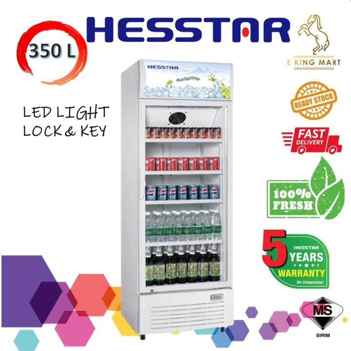CAKE CHILER Hesstar 350L Showcase Chiller HDS-NF350L Frost Free Display ...