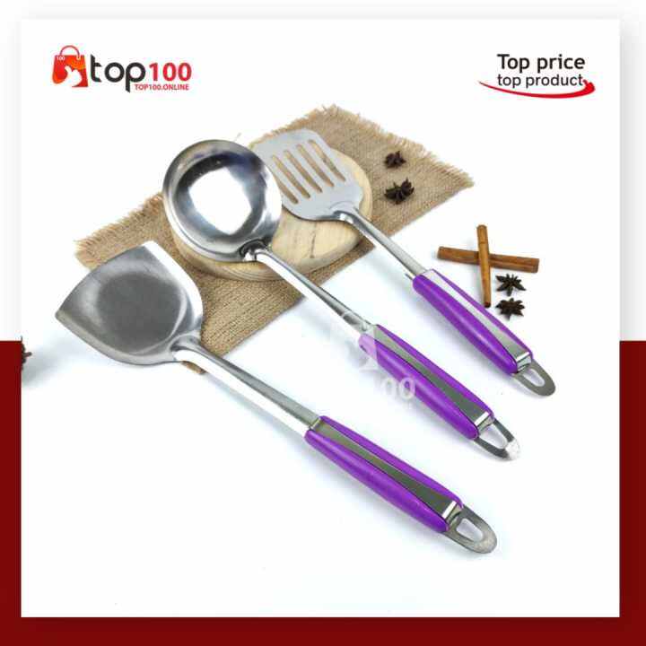 TOP100 - Sodet Sutil Susuk Kipas Irus Centong Sayur Spatula Stainless ...