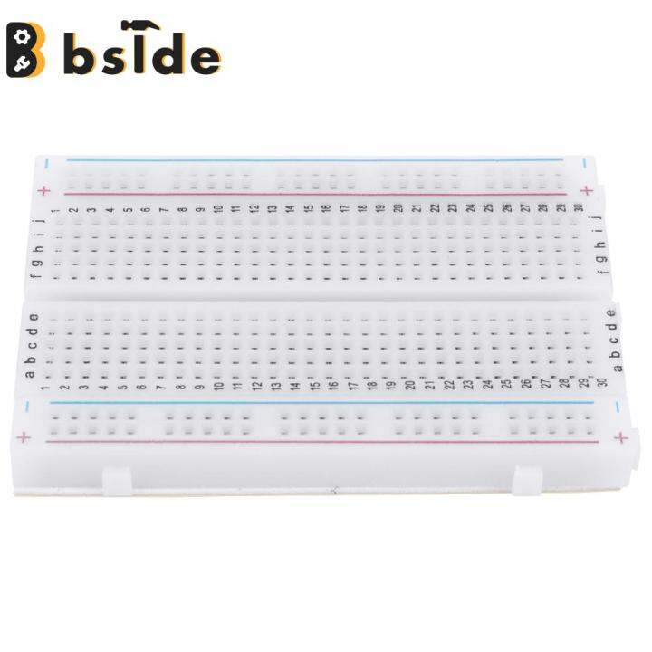 [Bside Tool Store] 400 Tie Points Solderless PCB Breadboard Spliceable ...