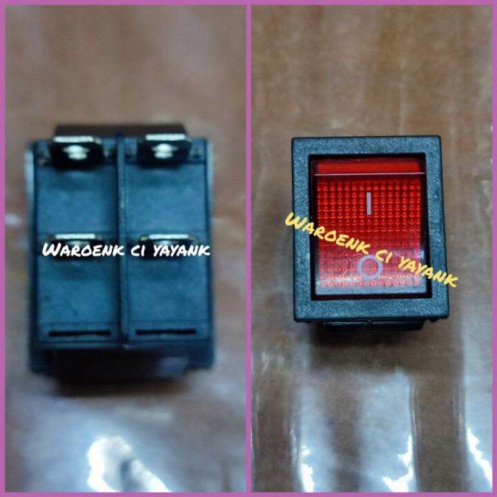 Switch Saklar ON OFF Genset 4 TAK ET 154 / ET 156 Kapasitas 700 - 1000 ...