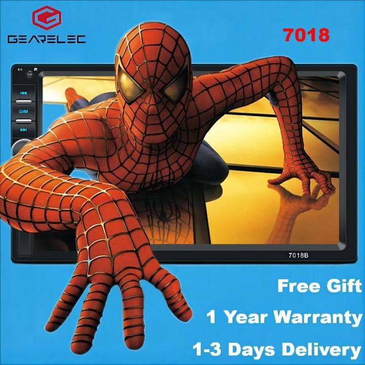 GEARELEC 7018B Double DIN Car Radio 7 inch 2 Din Head Unit Multimedia ...