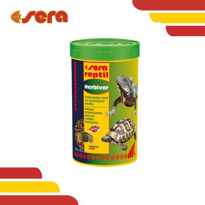 Tortoise Food Sera Reptile Herbivore Nature 1000ml (330g) | Lazada PH