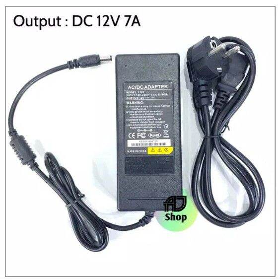 ADAPOR 12 VOLT 5 AMPERE POWER ADAPTOR SUPPLY ADAPTOR LED 12V DC 5A | Lazada Indonesia