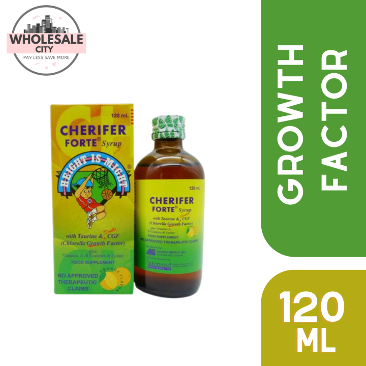Cherifer Forte Syrup 120ml OR 240ml multivitamins for kids improve ...