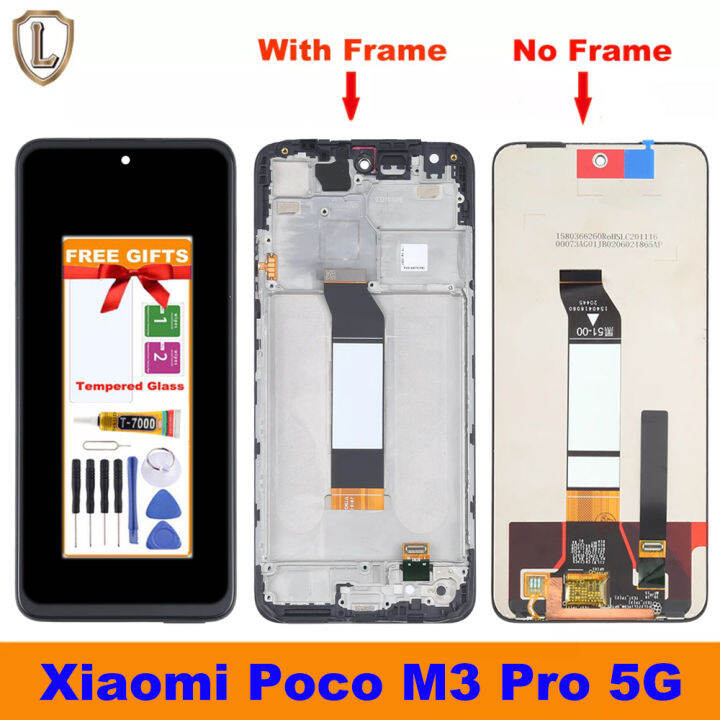 100% Tested Original LCD For Xiaomi Poco M3 Pro 5G LCD M2103K19PG ...