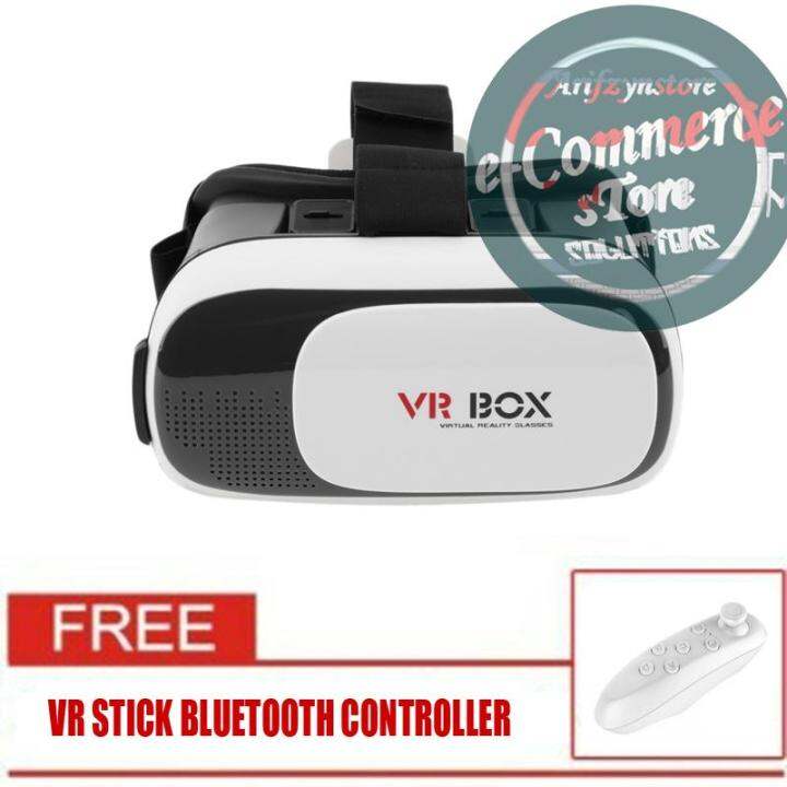 VR BOX Generasi 2 Virtual Reality 3D Glass Gamepad + VR STICK BLUETOOTH ...