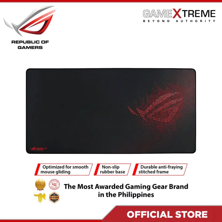 Asus ROG Sheath Black LTD Gaming Mousepad (The Stage for Ultimate Battle) [NC01] | Lazada PH