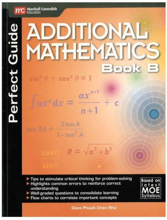 Marshall Cavendish | Perfect Guide Additional Mathematics Book B | Lazada