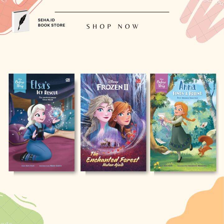 Buku Koleksi Cerita Frozen (Ready Banyak Judul) [ORIGINAL] | Lazada ...