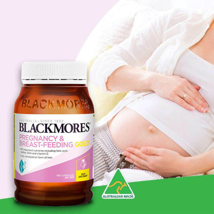 Blackmores Pregnancy and Breastfeeding Gold 180 Capsules | Lazada PH