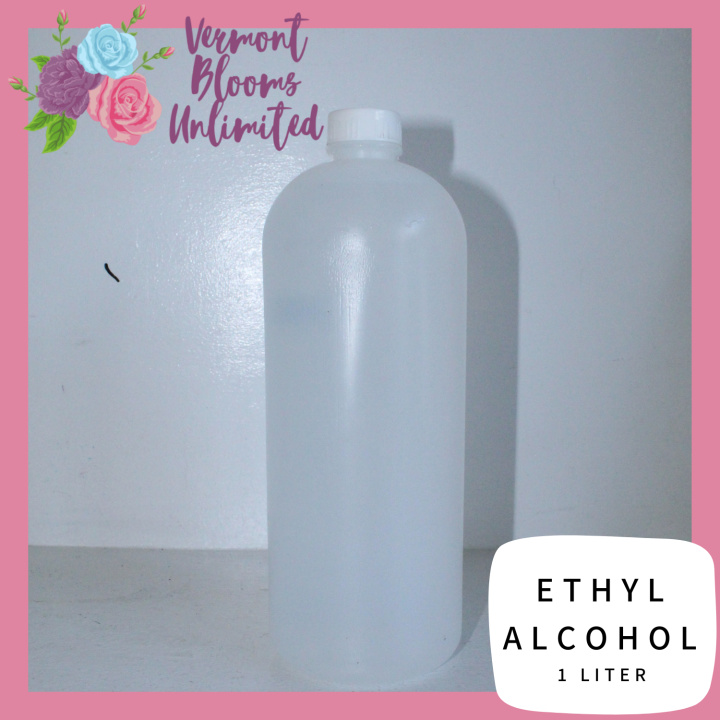 Ethyl Alcohol - For Disinfectant, Hand Sanitizer and Air Freshener (1L ...
