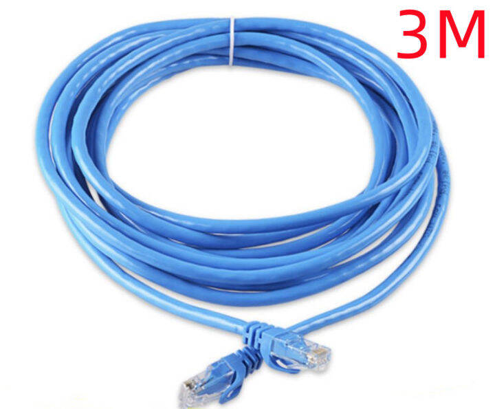 Cat6 Lan Cable 3m-30m ระดับกิ๊กกะบิต Outdoor สำเร็จรูป พร้อมใช้งาน ...