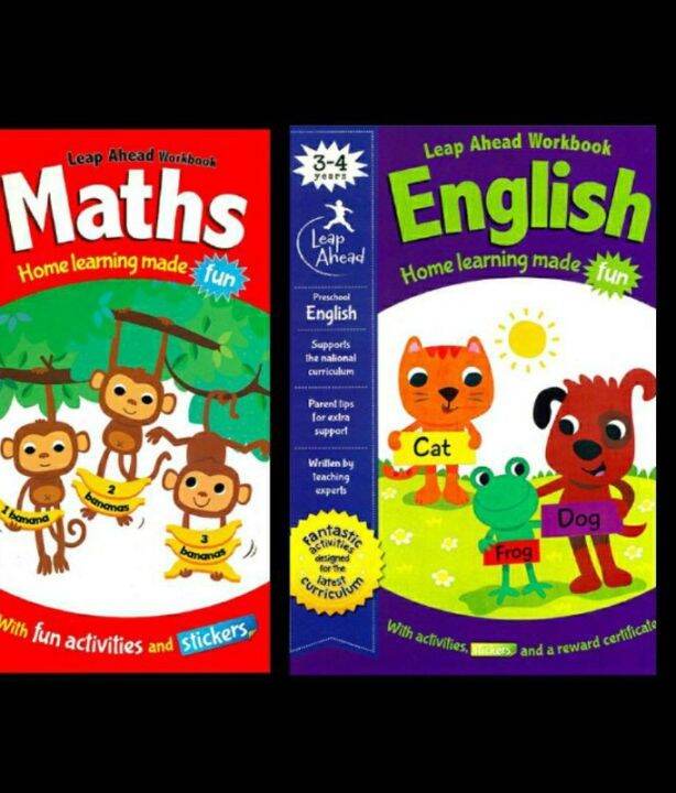 Fun Leap Ahead Math Workbooks for Ages 3 to 8 years old | Lazada PH