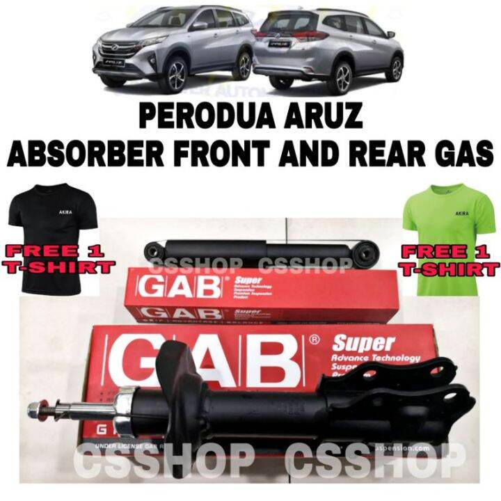PERODUA ARUZ ABSORBER FRONT AND REAR GAS NEW ORIGINAL GAB SUPER ...