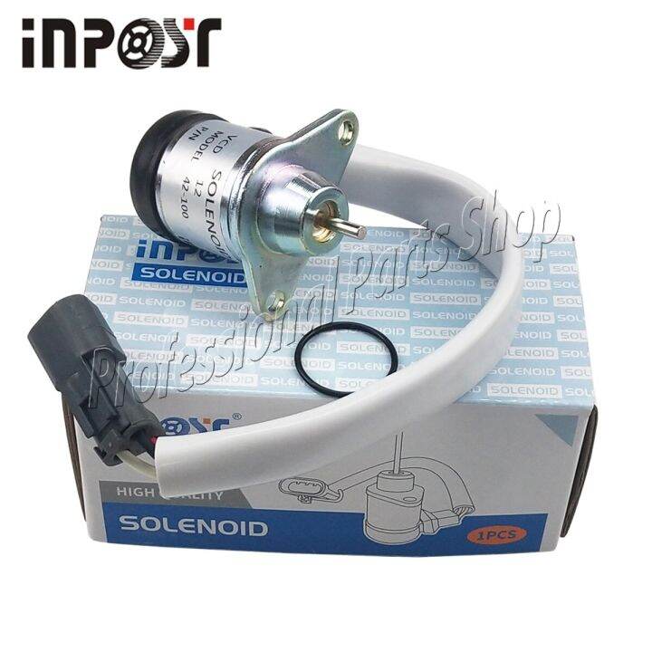 Fuel Stop Shut Down Shut Off Solenoid 42-100 41-9100 12V For Thermo ... Fuel Stop Shut Down Shut Off Solenoid 42-100 41-9100 12V For Thermo ...