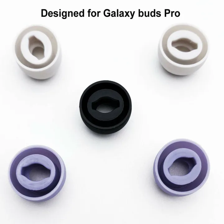 Coolmanloveit 3Pairs Soft Silicone Ear Tips for Samsung Galaxy Buds Pro ...