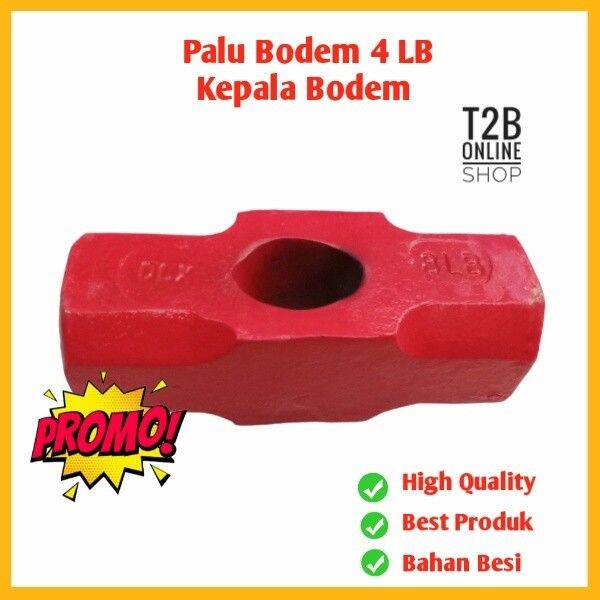 Palu Bodem 4 lb, Bodem kepala, Martil, Hammer, palu Batu | Lazada Indonesia
