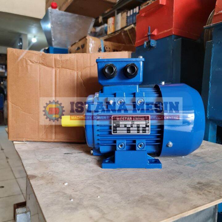 DINAMO ELECTRO MOTOR 2HP 1.5KW 2900RPM 3PHASE DINAMO MOTOR LISTRIK ...