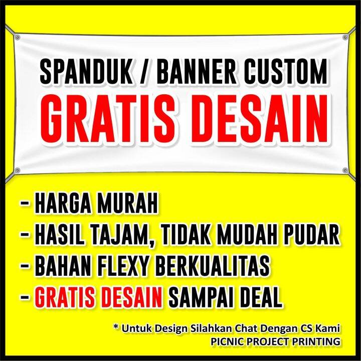 Spanduk / Banner, spanduk warung, spanduk jualan pulsa, spanduk custom ...