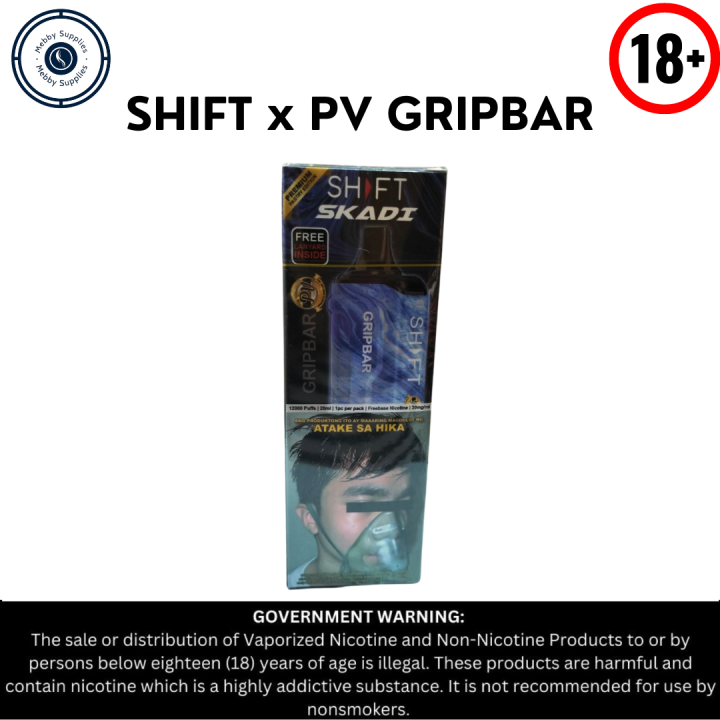 Shift x PV Gripbar 12000 Puffs Vape | Lazada PH
