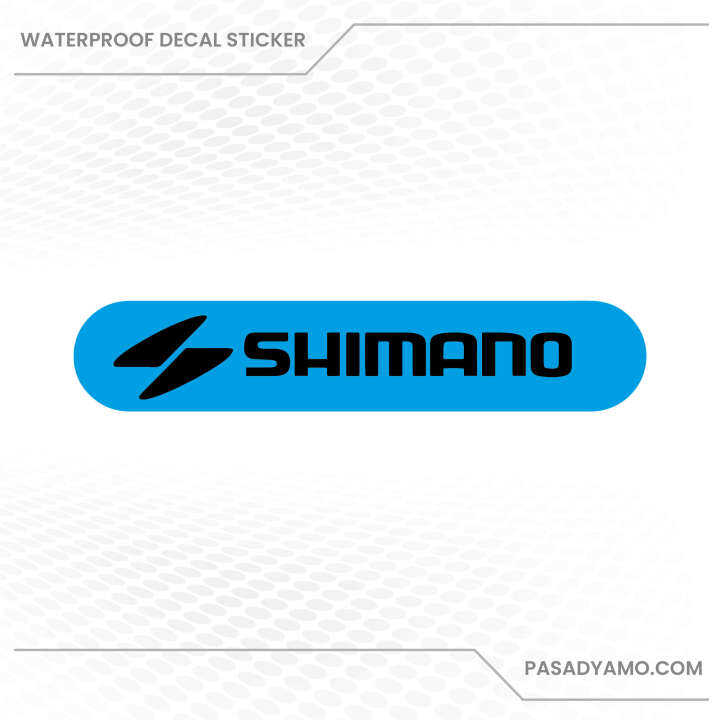 Shimano Logo Decal Sticker for Bikes 1.5 x 8.25 inches | Lazada PH