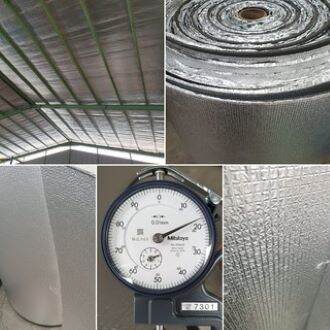 Aluminium Foil Atap 8mm Peredam Panas Atap, Foam Insulation (METERAN ...