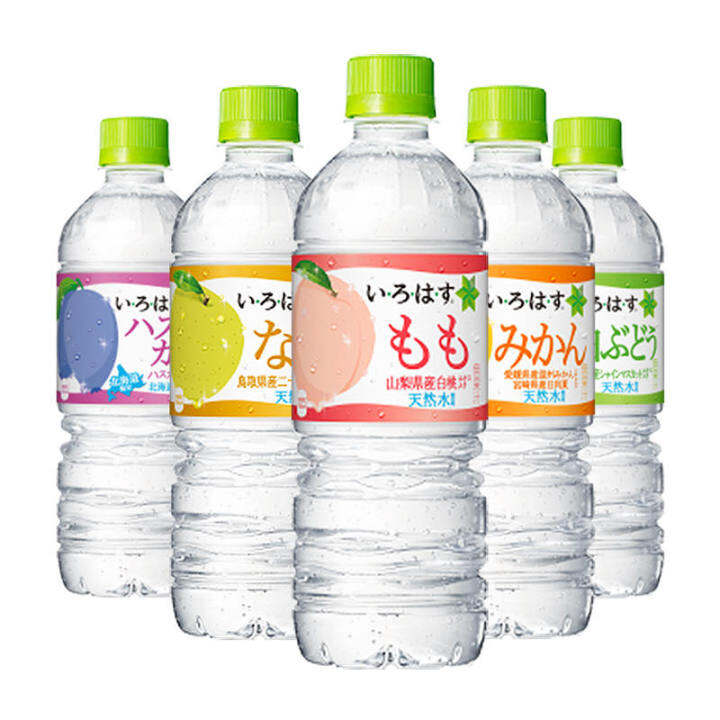 [Japan Special] Coca-Cola I-LOHAS White Peach Pear Orange Water 555ml ...