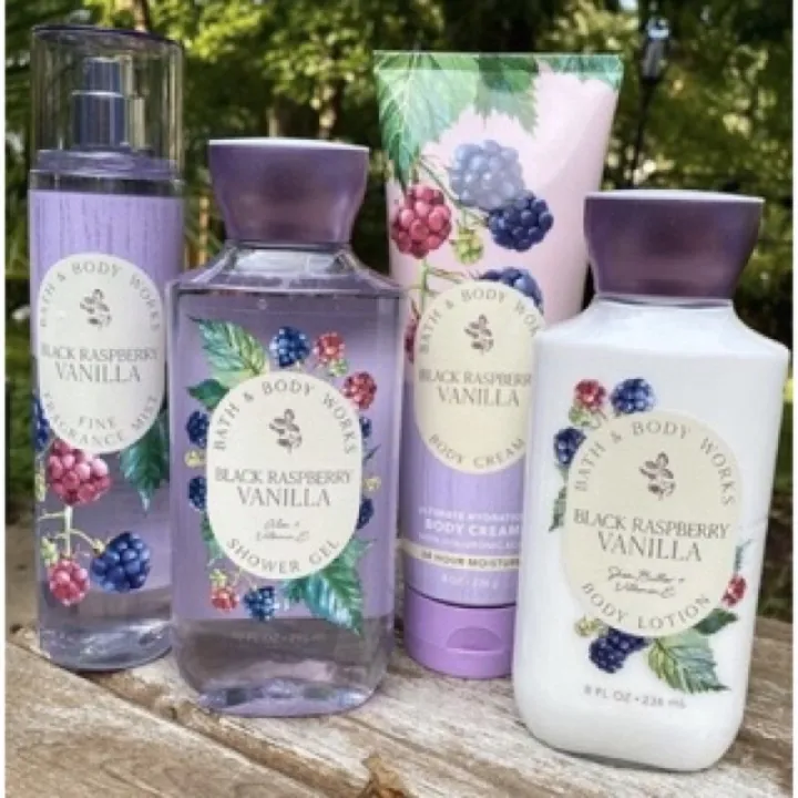 (แท้) Bath&Body Works BLACK RASPBERRY VANILLA collection | Lazada.co.th