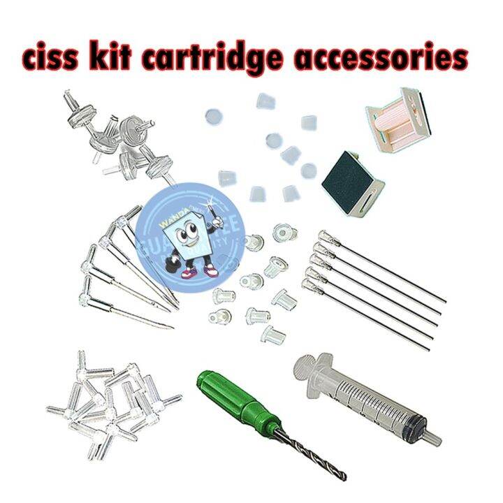 [100 New] printer ciss kit cartridge rubber seal elbow syringe air ...