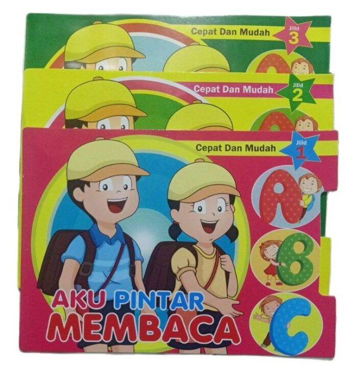 aku pintar membaca softcover/ buku paud/ buku belajar anak | Lazada ...