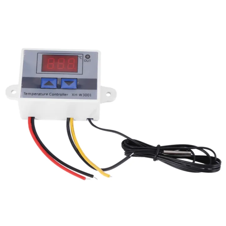220V Digital LED Temperature Controller 10A Thermostat Control Switch ...