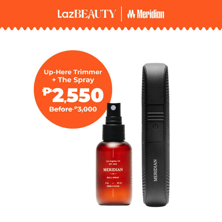 Meridian Gift Set: The Up-Here Trimmer + The Spray | Lazada PH