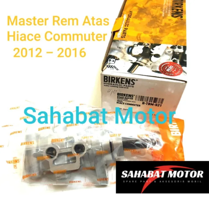 MASTER REM ATAS HIACE COMMUTER 2012-2016 BRAKE MASTER HIACE COMMUTER ...