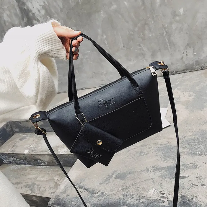 YZ Korean LiFilage Korean Shoulder Sling yazi Bag Set (2 in 1) d0002 ...