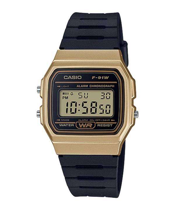 Casio Vintage (F-91WM-9ADF) Black Resin Strap Digital Watch for Men and Women | Lazada PH