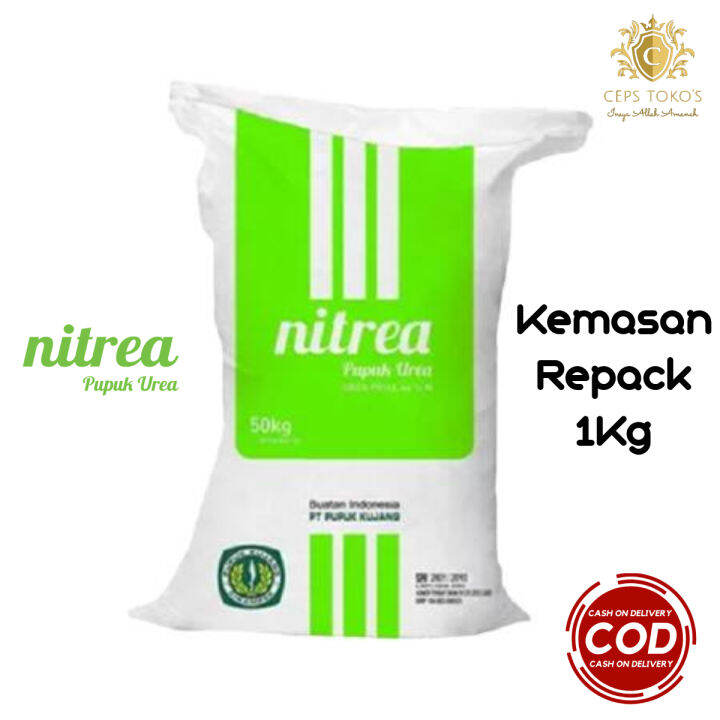 Pupuk Urea Putih 1kg Nitrea Kemasan 1kg Pupuk Penyubur Tanaman 100% ...