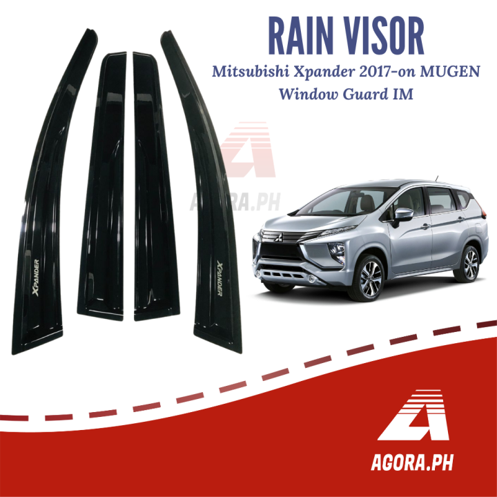 AP Rain Visor for Mitsubishi Xpander 2017-on MUGEN Window Guard IM ...