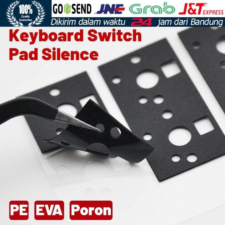 120Pcs Switch Pads PCB Foam Mechanical Keyboard Dampening Bahan EVA Untuk keyboard | Lazada ...