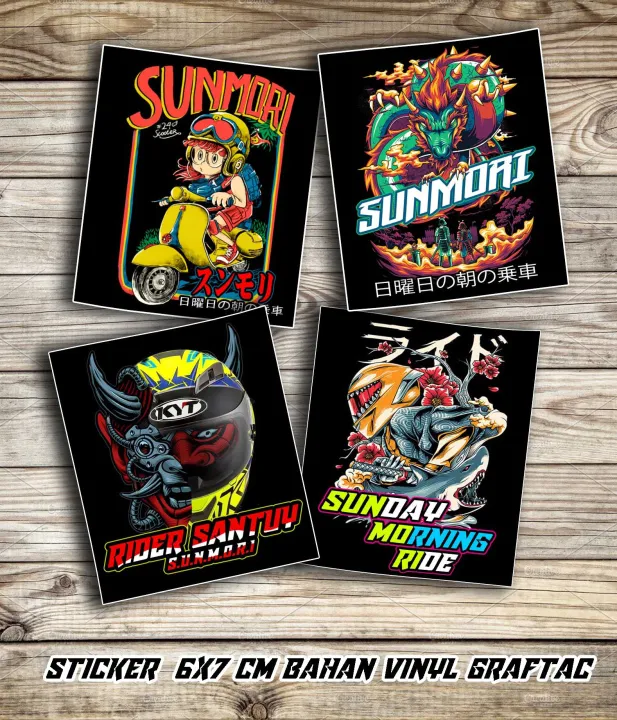 sticker sunmori model 2 sticker motor sunmori sticker sunday morning ...