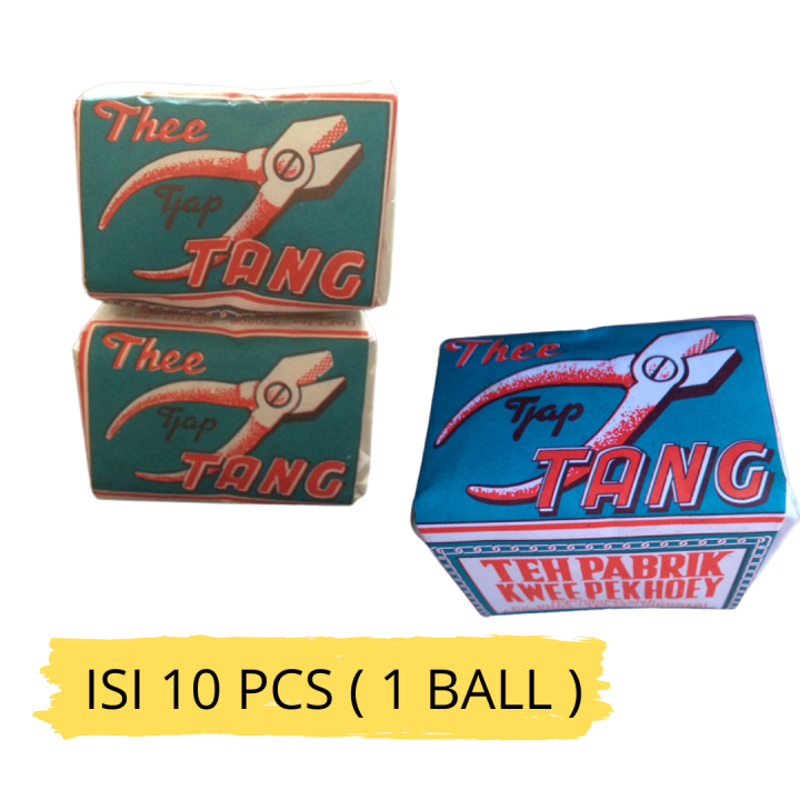Teh Tang 1 Ball ( 10 Pcs ) Kemasan 40 Gram Kemasan Biru dan Hijau - Teh ...