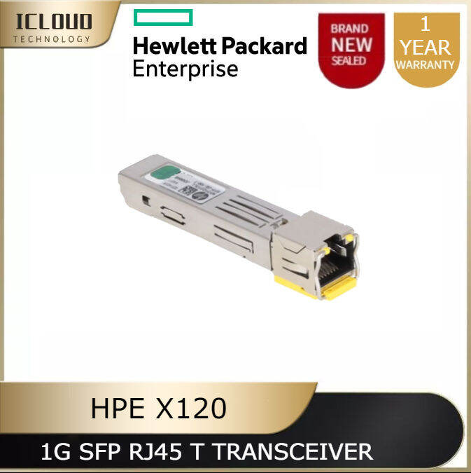 HPE X120 1Gb SFP RJ45 T Transceiver JD089B - Small Form-factor ...