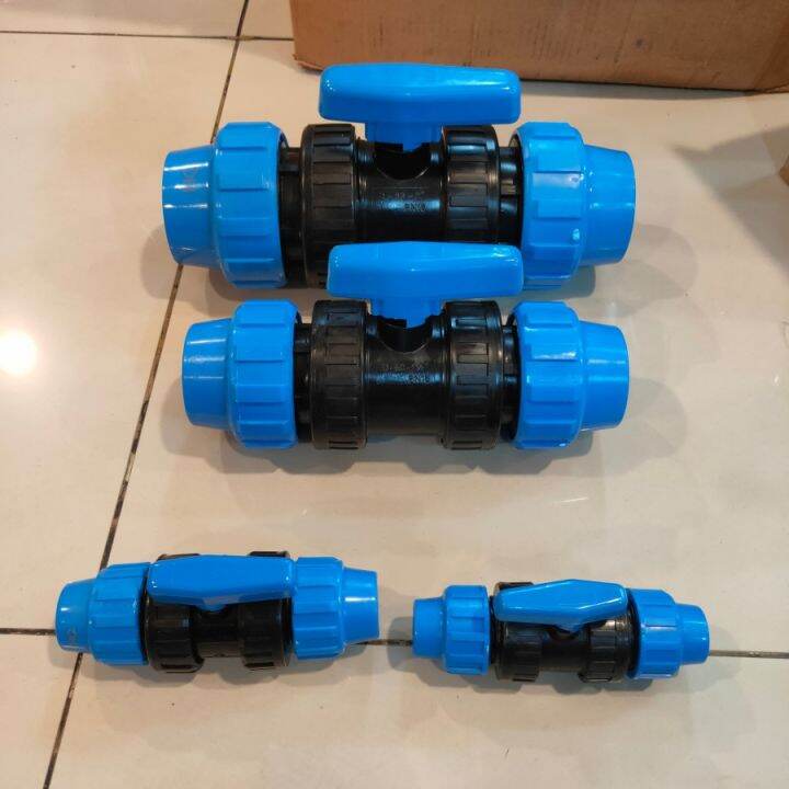 Ball Valve Full Compression HDPE 20×1/2 inch Merk HQ | Lazada Indonesia